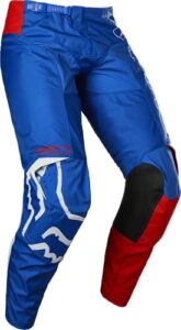 fox racing youth 180 skew motocross pant white/red/blue