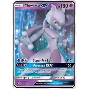 generic mewtwo gx 3168 sm hidden fates