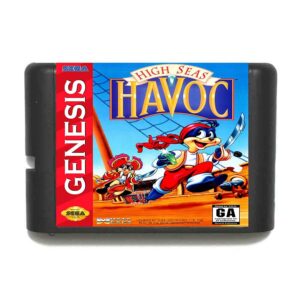 kruti high seas havoc 16 bit md game card for sega mega drive for genesis