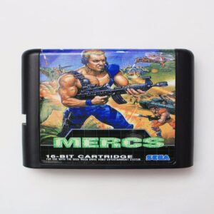 spire mercs 16 bit sega md game card for sega mega drive for genesis