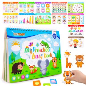 busy book for toddlers montessori toys for 1 2 3 4 year old, preschool learning activities binder montessori toys for toddlers, quiet books for toddlers travel, birthday gifts for 1 2 3 4 boys& girls