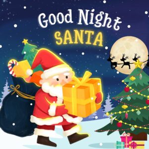 good night santa: my first christmas story book