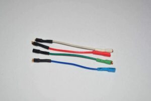 cartridge wires, leads, gold tabs for technics sl3200, sl3300, sl3350, sl5100