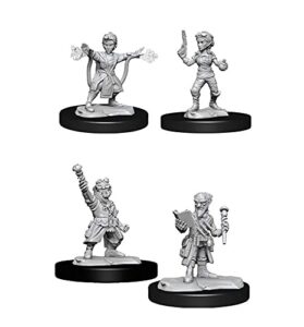 wiz kids dungeons & dragons nolzur feet s marvelous unpainted miniatures bundle: gnome artificer female w14 + gnome artificer male w14