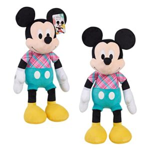 disney mickey mouse easter large 19-inch plush, stuffed animal, mouse, officially licensed kids toys for ages 2 up by just play