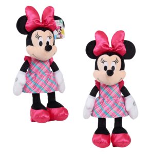 disney minnie mouse easter large 19-inch plush, stuffed animal, mouse, officially licensed kids toys for ages 2 up by just play