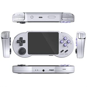 aofeikedm handheld game console pocket pc s30 open source handheld nostalgic arcade portable gba retro psp game console (s30+32g-english)