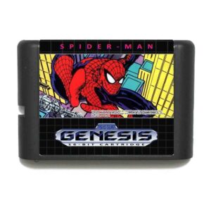 spire spider man 16 bit md game card for sega mega drive for genesis (ntsc-j)