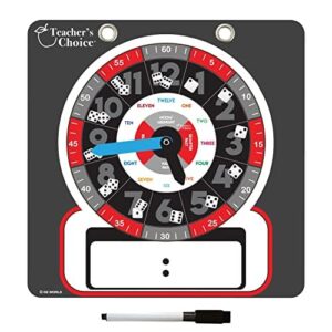 teacher's choice teaching clocks (gray, large)