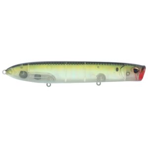 berkley cane walker topwater fishing lure, pilchard, 4/5 oz, 125mm topwater, heavy tail weight for long-distance casting, equipped with fusion19 hook