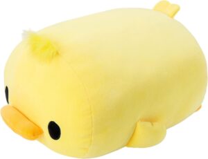 pueenod duck plush toy, duck plushie stuffed animal toy gifts for kids yellow 15inch