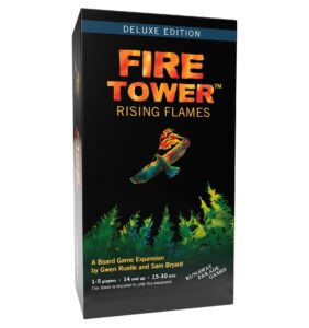 runaway parade games fire tower rising flames expansion (deluxe): fight fire with fire in this fast strategy board game