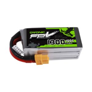 ovonic 4s lipo battery 1300mah 100c 14.8v lipo with xt60 plug for fpv racing rc quadcopter helicopter airplane multi-motor hobby diy parts