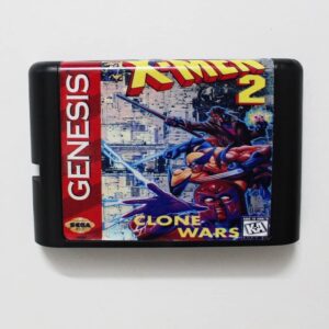 spire x-men 2 clone wars 16 bit md game card for sega mega drive for genesis (ntsc-j)