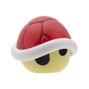 paladone super mario red shell light with sound, gaming home decor, officially licensed nintendo merchandise