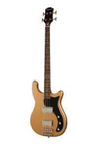 epiphone embassy bass, smoked almond metallic