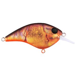 berkley frittside fishing hard bait, hd brown craw, 2 inch - 5 (1/4 oz)