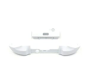 lb rb bumper button home guide surround replacement compatible with xbox series s controller white (1pc)