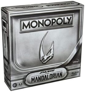 monopoly: star wars the mandalorian edition board game, inspired by the mandalorian season 2, protect grogu from imperial enemies, 2-4 players