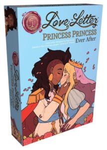 renegade game studios love letter: princess princess ever after ages 10+, 2-6 players, playing time 20 minutes