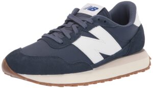 new balance men's 237 v1 classic sneaker, natural indigo/vintage indigo, 10