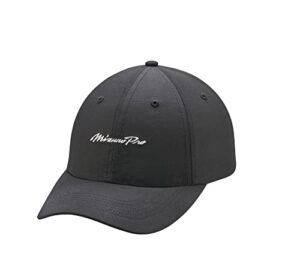 mizuno womens golf hat, black/white