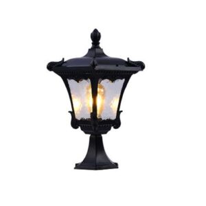 e27 outdoor column lights industrial metal aluminum post lights garden home courtyard street community lighting pillar lamps