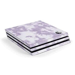 skinit decal gaming skin compatible with ps4 pro console - originally designed purple and white tie dye design