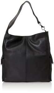 vince camuto coen shoulder bag, nero