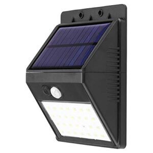 solar sensor light, turns on automatically 3 modes solar powered light wall light garden light for home garden