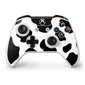 skinit decal gaming skin compatible with xbox one s controller - officially licensed originally designed cow print design