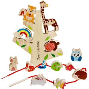 naodongli wooden stacking toys for kids