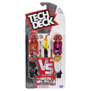 tech deck vs series toy machine skateboards fingerboard, obstacle and challenge card set,unisex