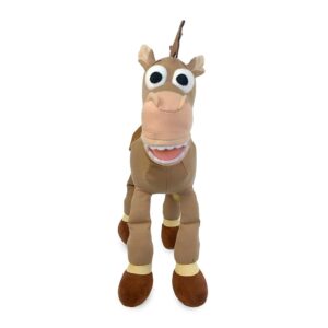 disney pixar disney store official bullseye plush, toy story, medium, 17 inches, iconic cuddly toy character with embroidered features, perfect present for kids, suitable for all ages 0+