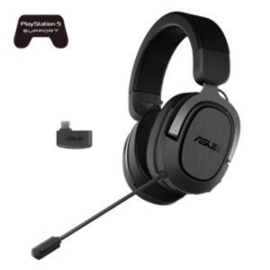 asus tuf gaming h3 wireless (2.4 ghz wireless, virtual 7.1 surround sound, lightweight, discord certified microphone, usb-c, compatible with laptop, smartphones, nintendo switch and playstation 5)