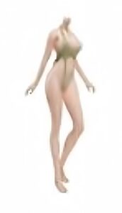 hiplay tbleague seamless action figure anime body type and small bust 1:6 scale s45a(suntan, without head)