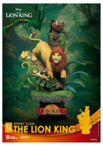 beast kingdom disney classics: the lion king ds-076 d-stage statue, multicolor