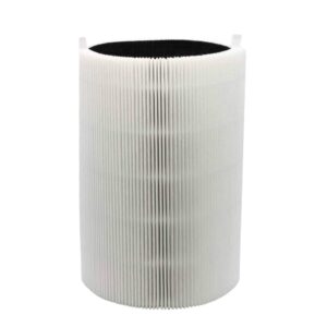 think crucial replacement particle & carbon filter compatible with blueair 411, 411+ & mini air purifiers, compare to model # f411pacf102174 foldable (1 pack)