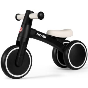 lol-fun baby balance bike 1 year old boy birthday gift, baby girls and boys toys for 1 year old, baby first bike one year old