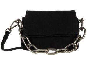 free people charlie chain crossbody black one size