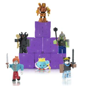 roblox action collection - series 11 mystery figure 6-pack [includes 6 exclusive virtual items]