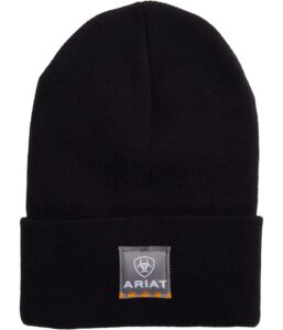 ariat rebar watch cap black