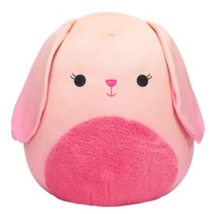 squishmallows original 14-inch brinkley peach gradient bunny - large ultrasoft official jazwares plush