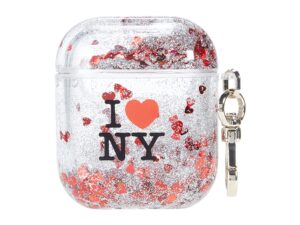 kate spade new york i heart ny airpod case black multi one size