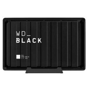 wd_black 8tb d10 game drive, portable external hard drive hdd compatible with playstation, xbox, pc, & mac - wdba3p0080hbk-nesn (renewed)