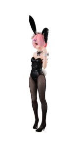 furyu re:zero – starting life in another world: ram bicute bunnies pvc figure, multicolor, 11 inches