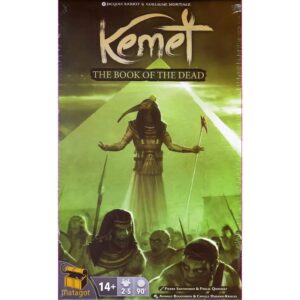 matagot sarl | kemet - blood and sand: book of the dead expansion | board game | ages 12+ | 2 to 5 players | 90 to 120 minutes playing time, mat-kem-024-875