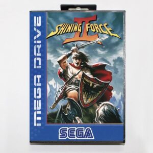 samrad shining force 2 game cartridge 16 bit md game card with retail box for sega mega drive for genesis