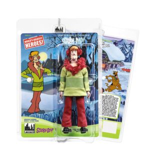 scooby doo retro 8 inch action figures series: shaggy [winter variant]