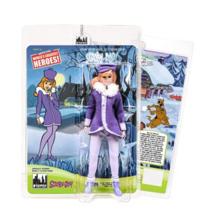 scooby doo retro 8 inch action figures series: daphne [winter variant]